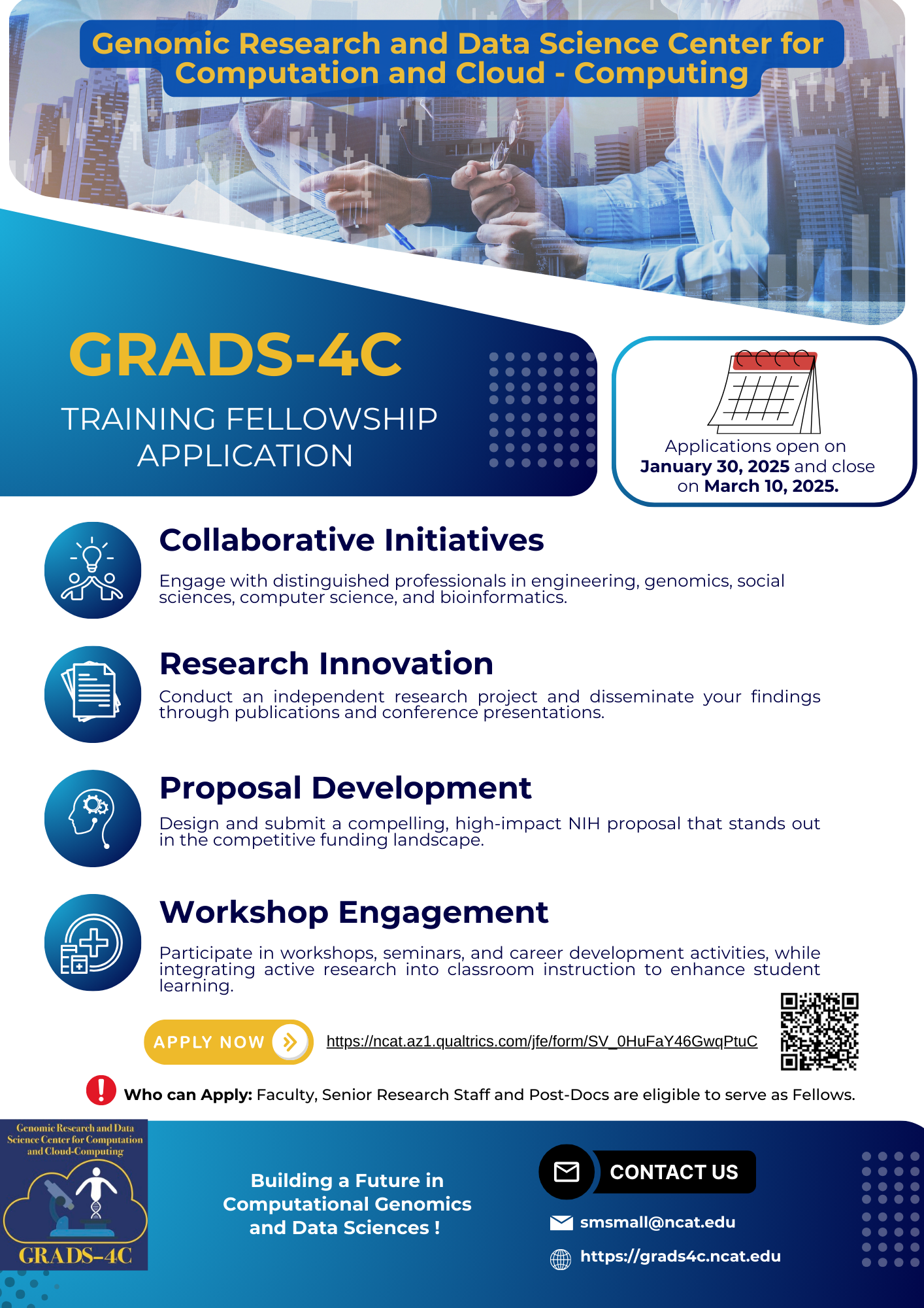 GRADS-4C Fellowship Application | GRADS-4C